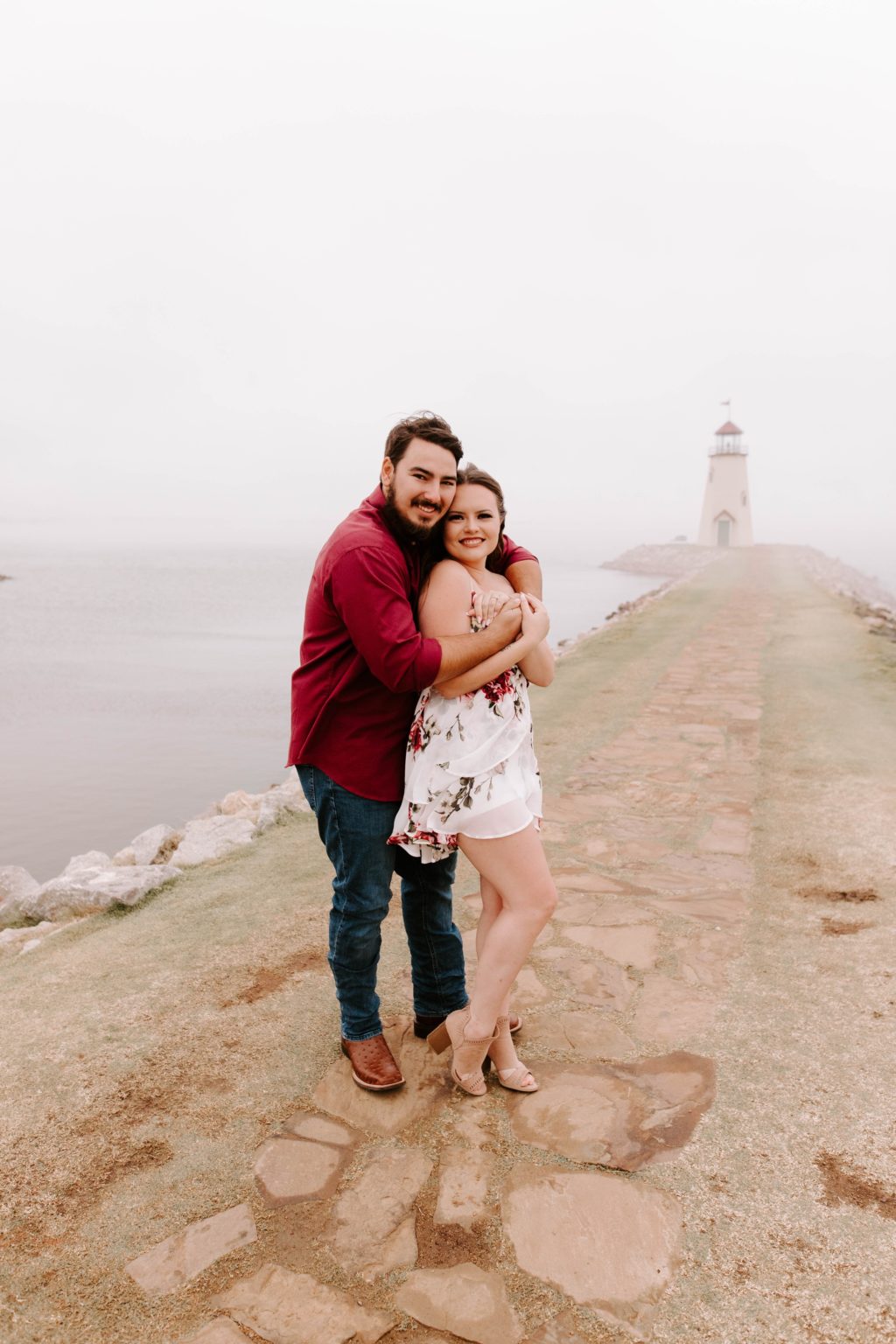 Lighthouse Engagement Session - cristinasotophotograpy.co